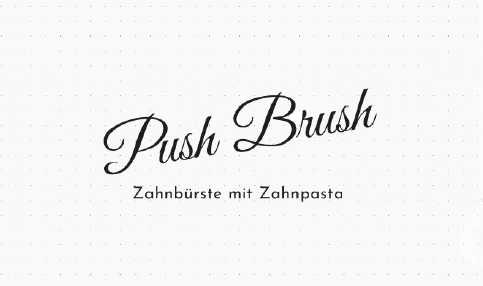 PUSH BRUSH - TOOTHBRUSH WITH TOOTHPASTE IN THE HANDLE – Push Brush GmbH
